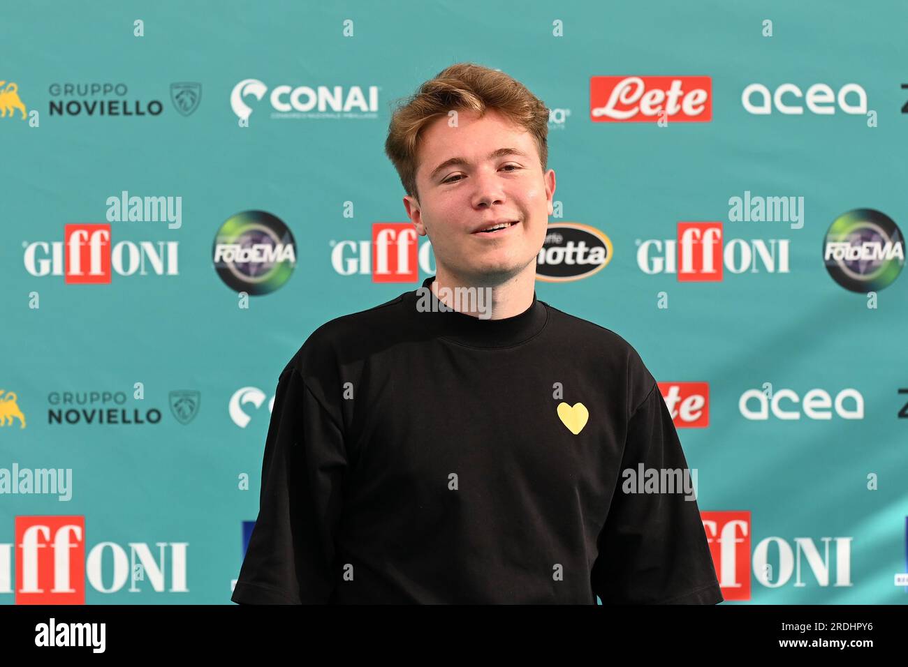 Giffoni Valle Piana, Italy. 21st July, 2023. Andrea De Filippi aka Alfa ...