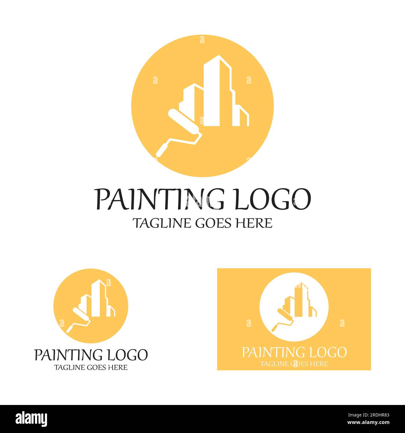 Paint Logo vector icon illustration Stock Vector Image & Art - Alamy
