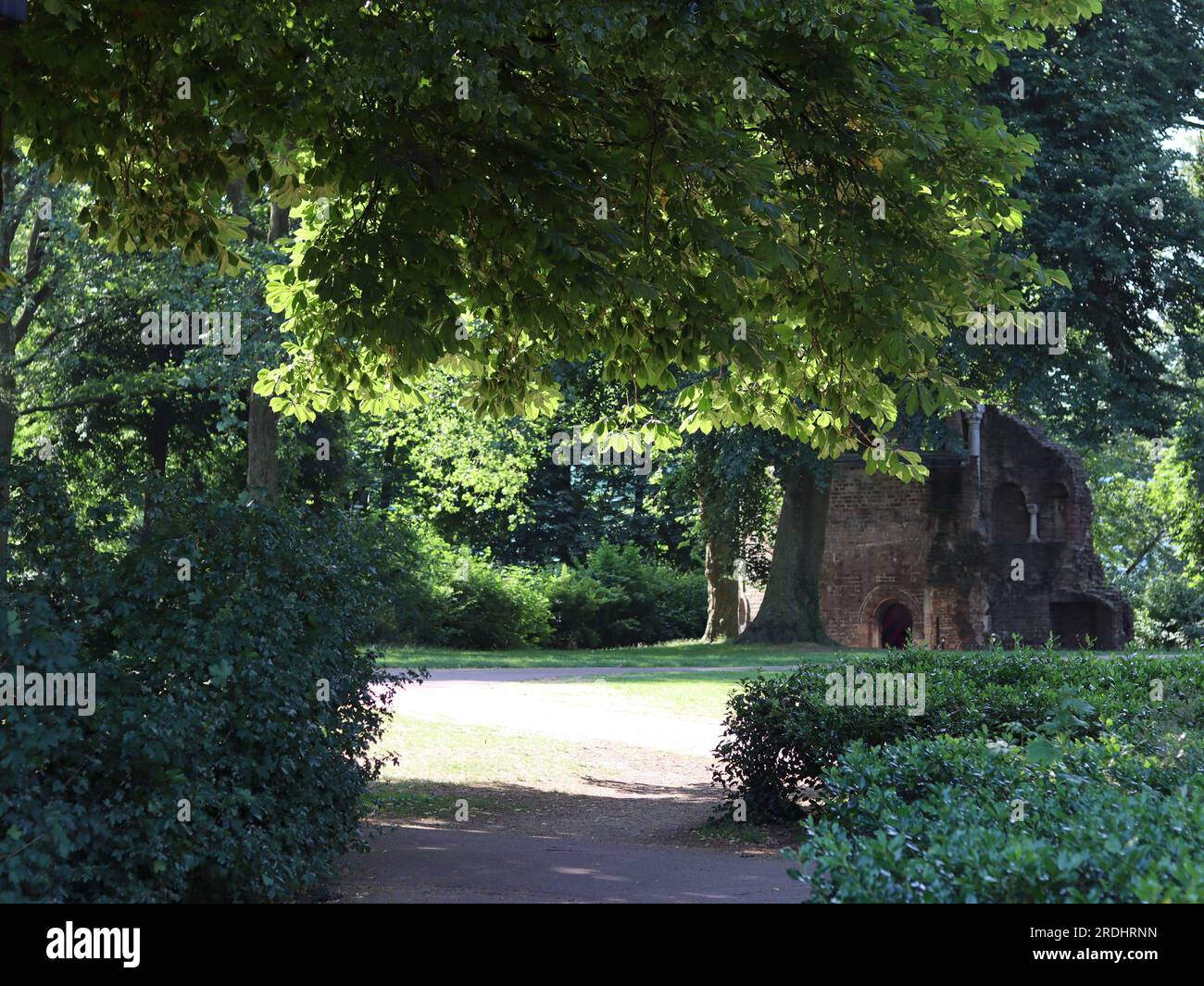 Valkhof Park in Nijmegen, The Netherlands Stock Photo - Alamy