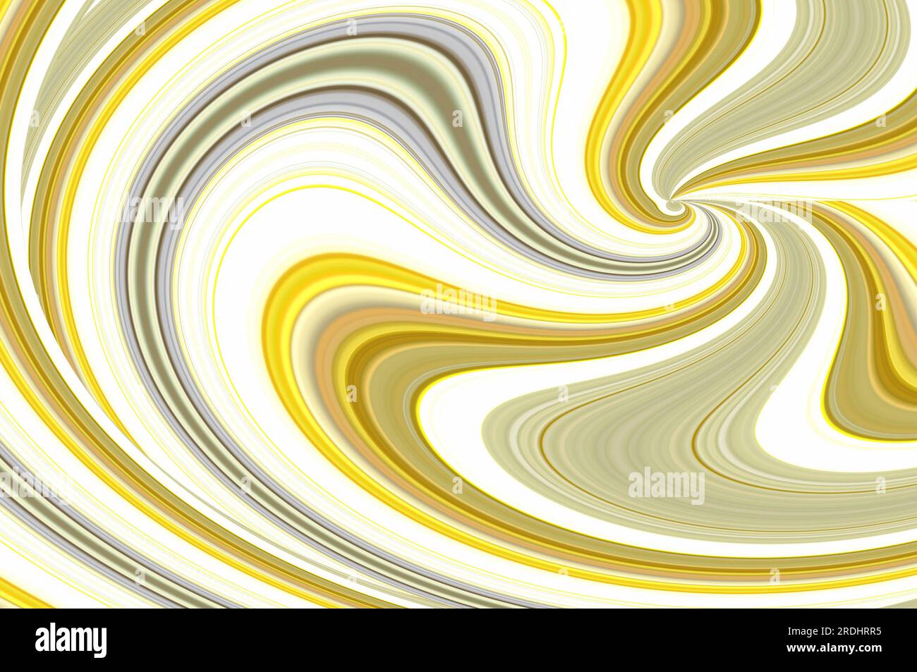 Background light show is bending and twisting to a distant vortex ...