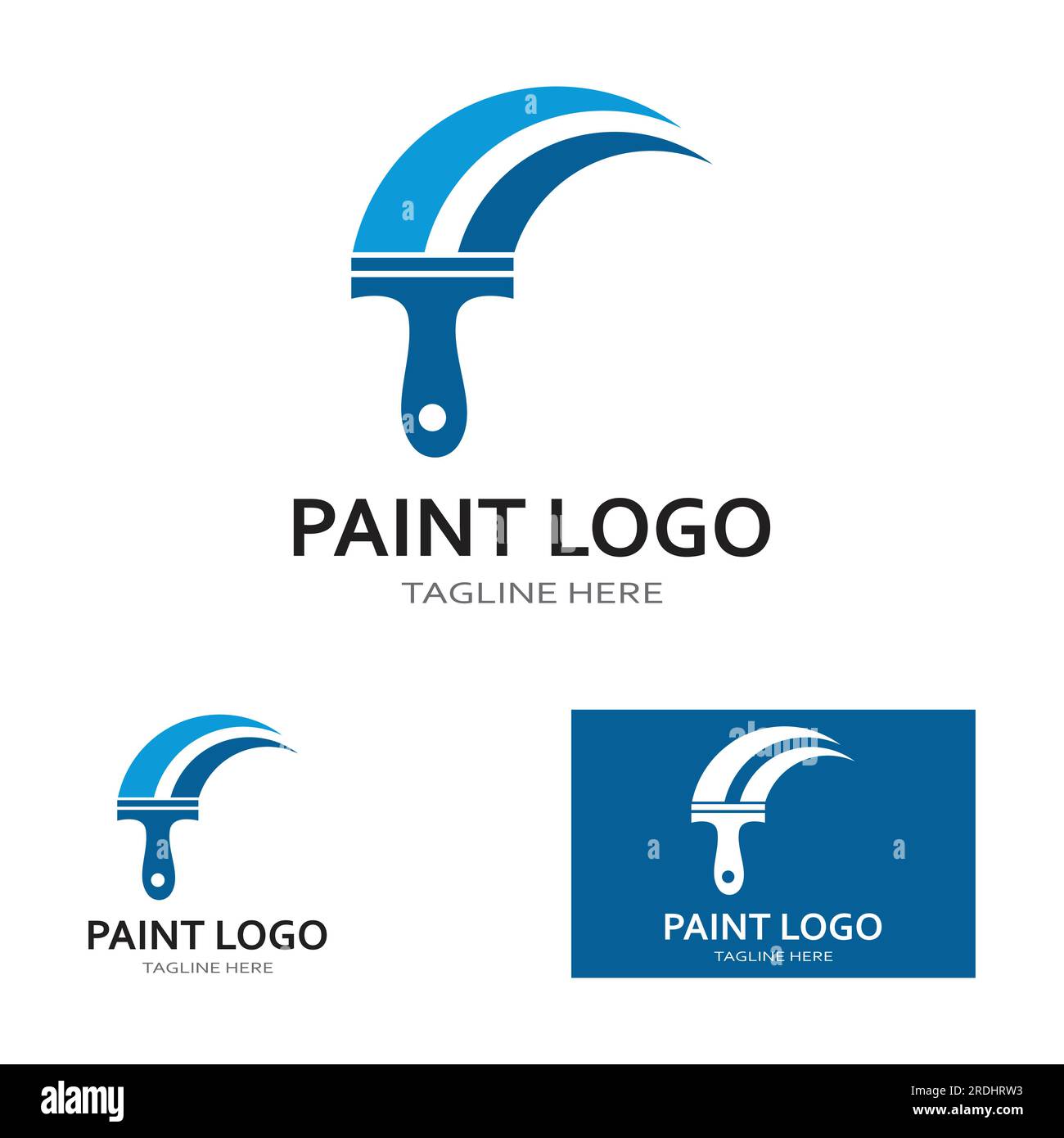 Paint Logo vector icon illustration Stock Vector Image & Art - Alamy