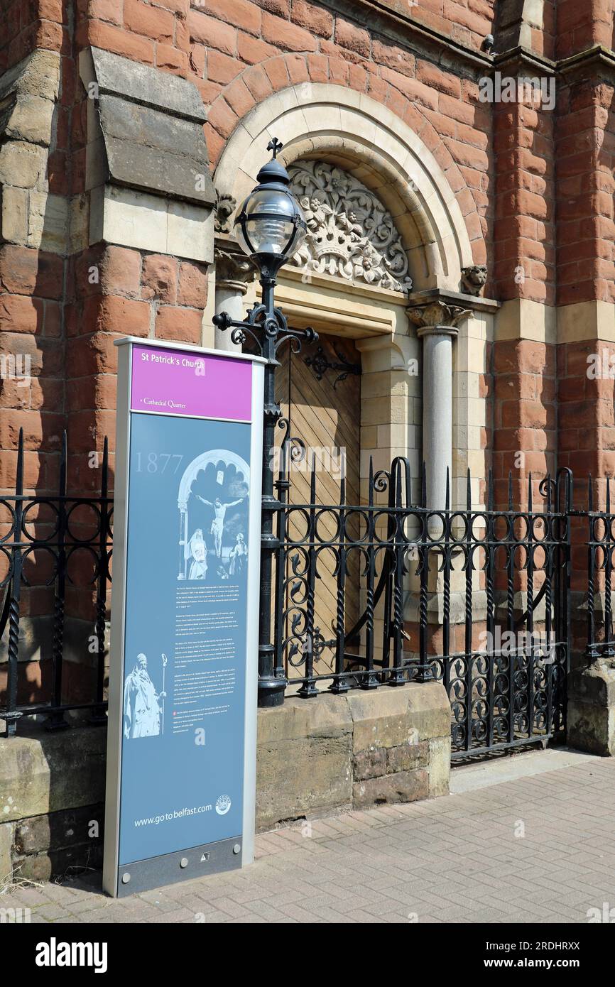 St patrick's church belfast hi-res stock photography and images - Alamy