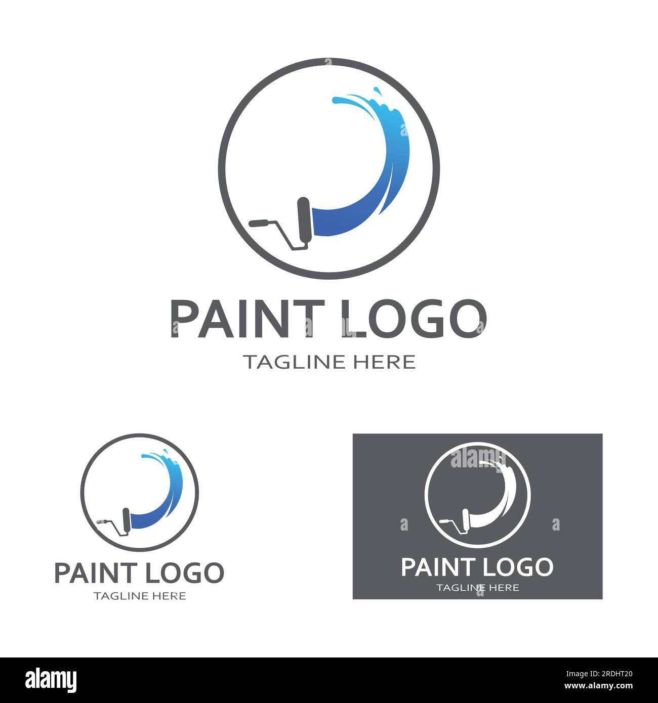 Paint Logo vector icon illustration Stock Vector Image & Art - Alamy