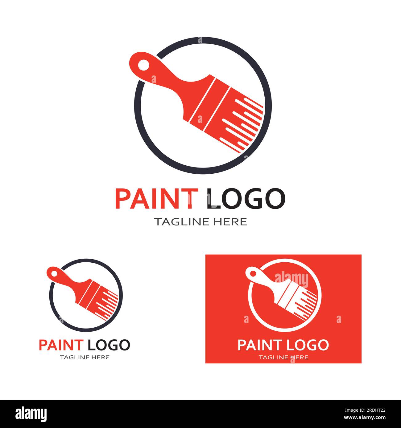 Paint Logo vector icon illustration Stock Vector Image & Art - Alamy