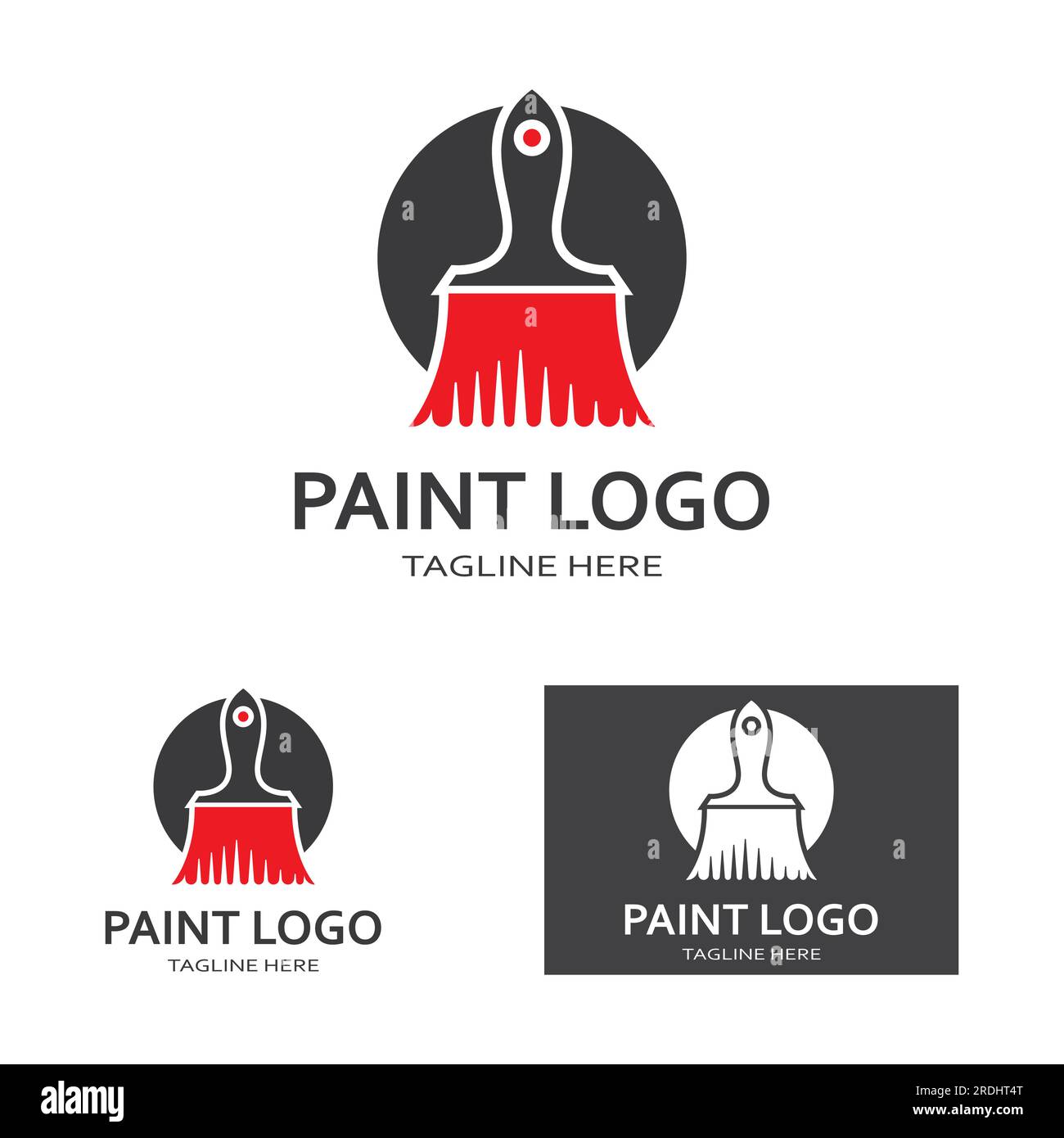 Paint Logo vector icon illustration Stock Vector Image & Art - Alamy