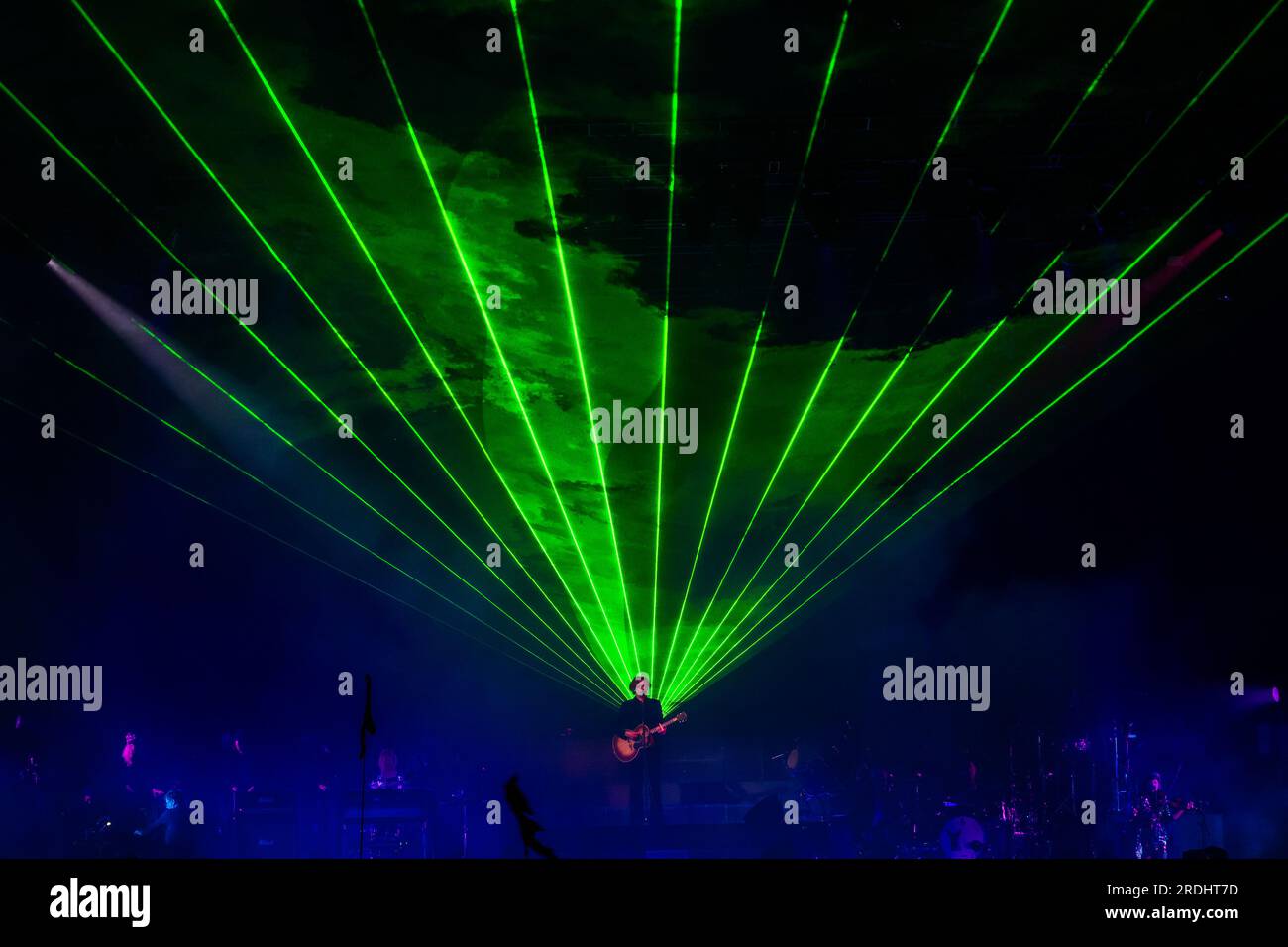 Henham Park, Suffolk, UK. 21st July, 2023. Pulp headline the Obelisk ...