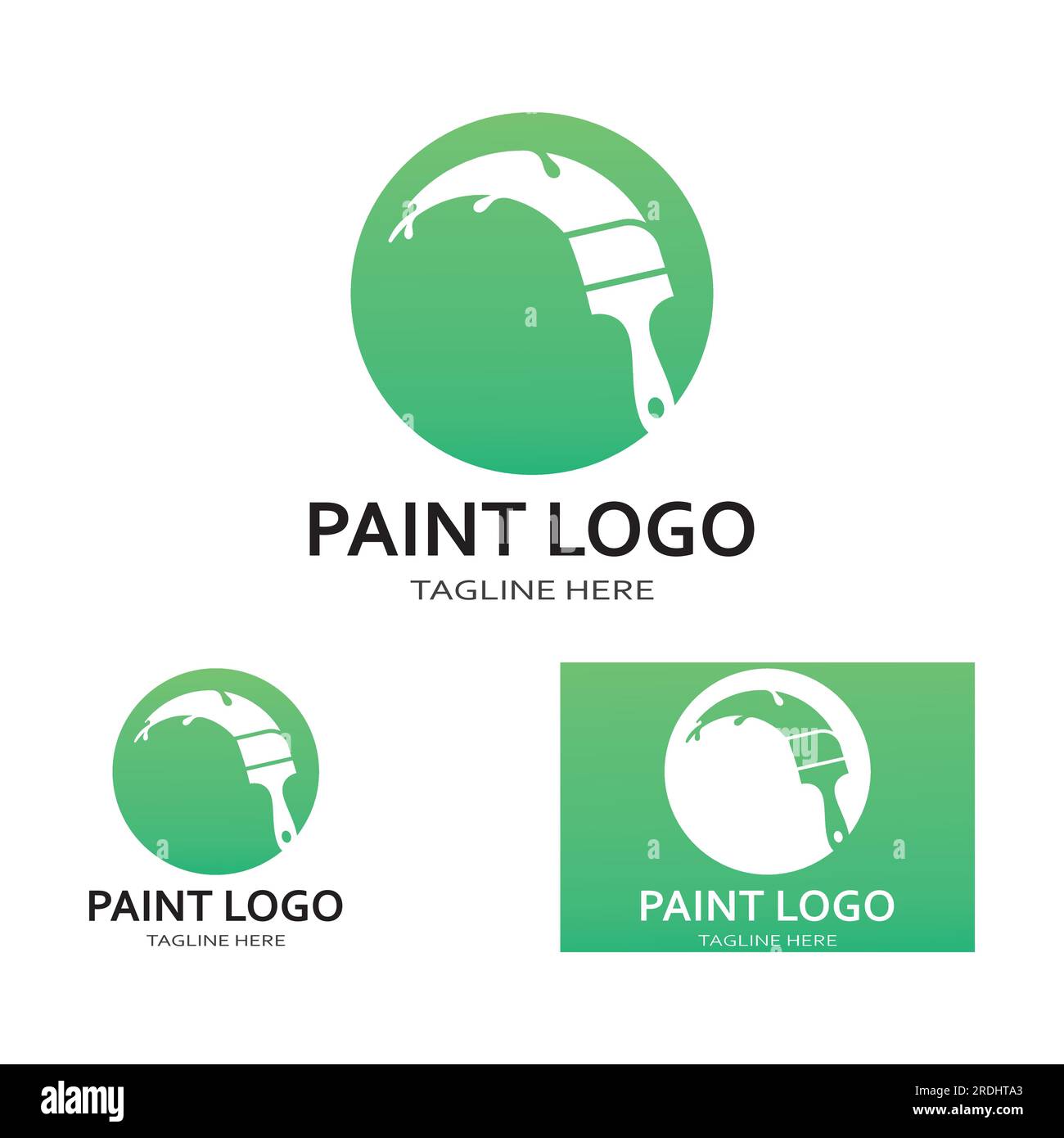 Paint Logo vector icon illustration Stock Vector Image & Art - Alamy