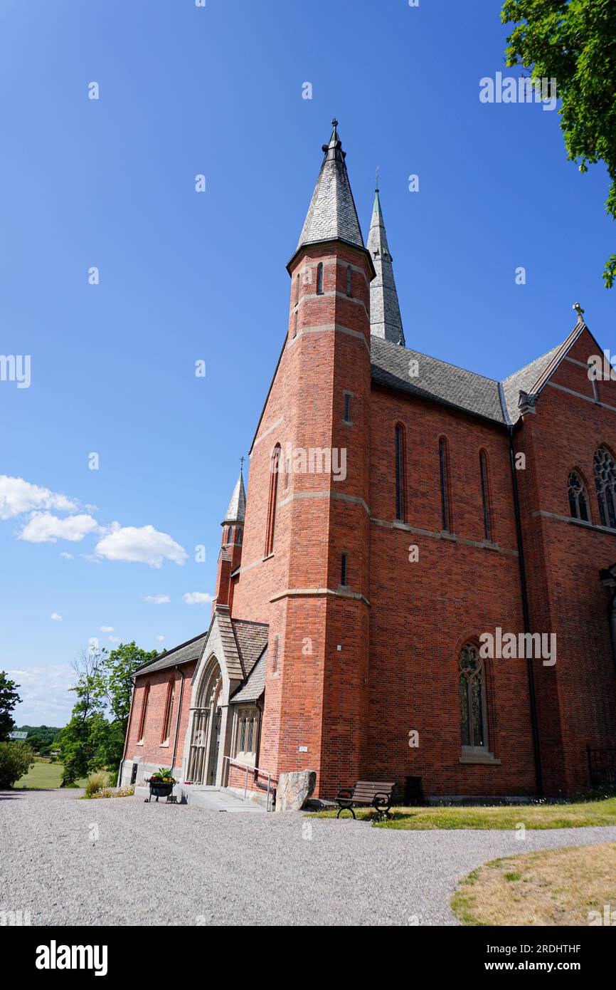 Low angle view of a church against the sky Stock Photo - Alamy