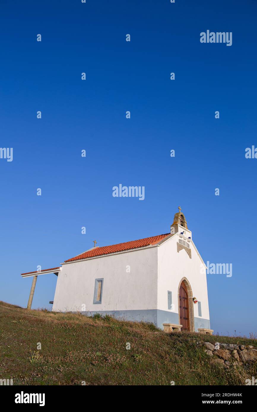 Capilla de Santa Rosa de Lima is a Laxe chapel in Galicia Spain. Coast ...