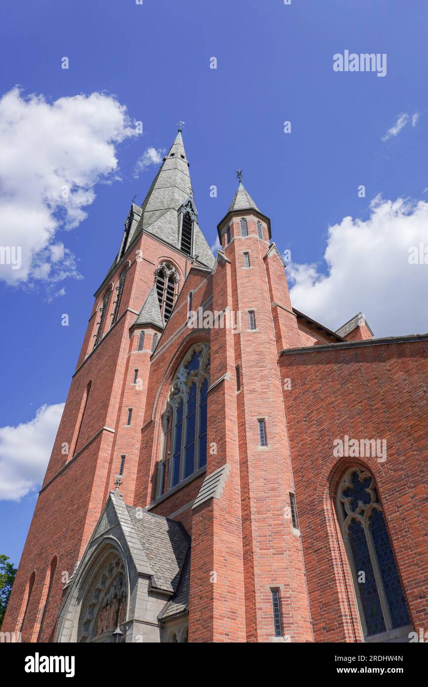 Low angle view of a church against the sky Stock Photo - Alamy