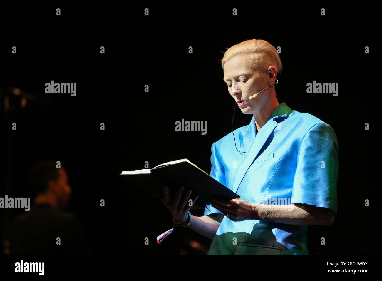 20th July, 2023. Jodrell Bank, Cheshire, UK. Max Richter and the BBC ...