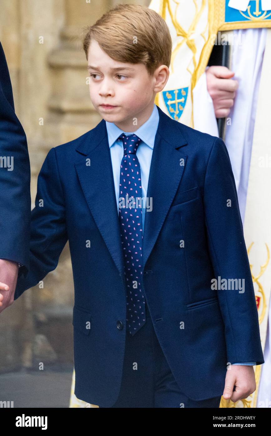 London, UK. 29th Mar, 2022. Prince George celebrates his tenth birthday ...