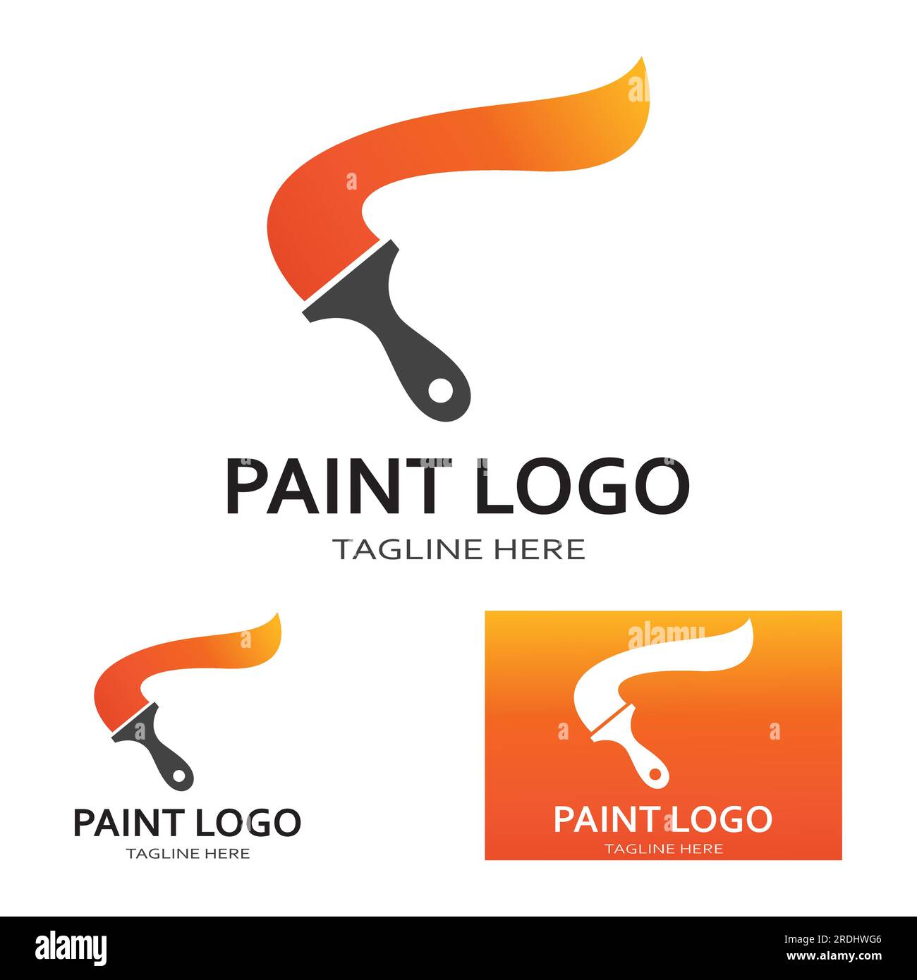 Paint Logo vector icon illustration Stock Vector Image & Art - Alamy