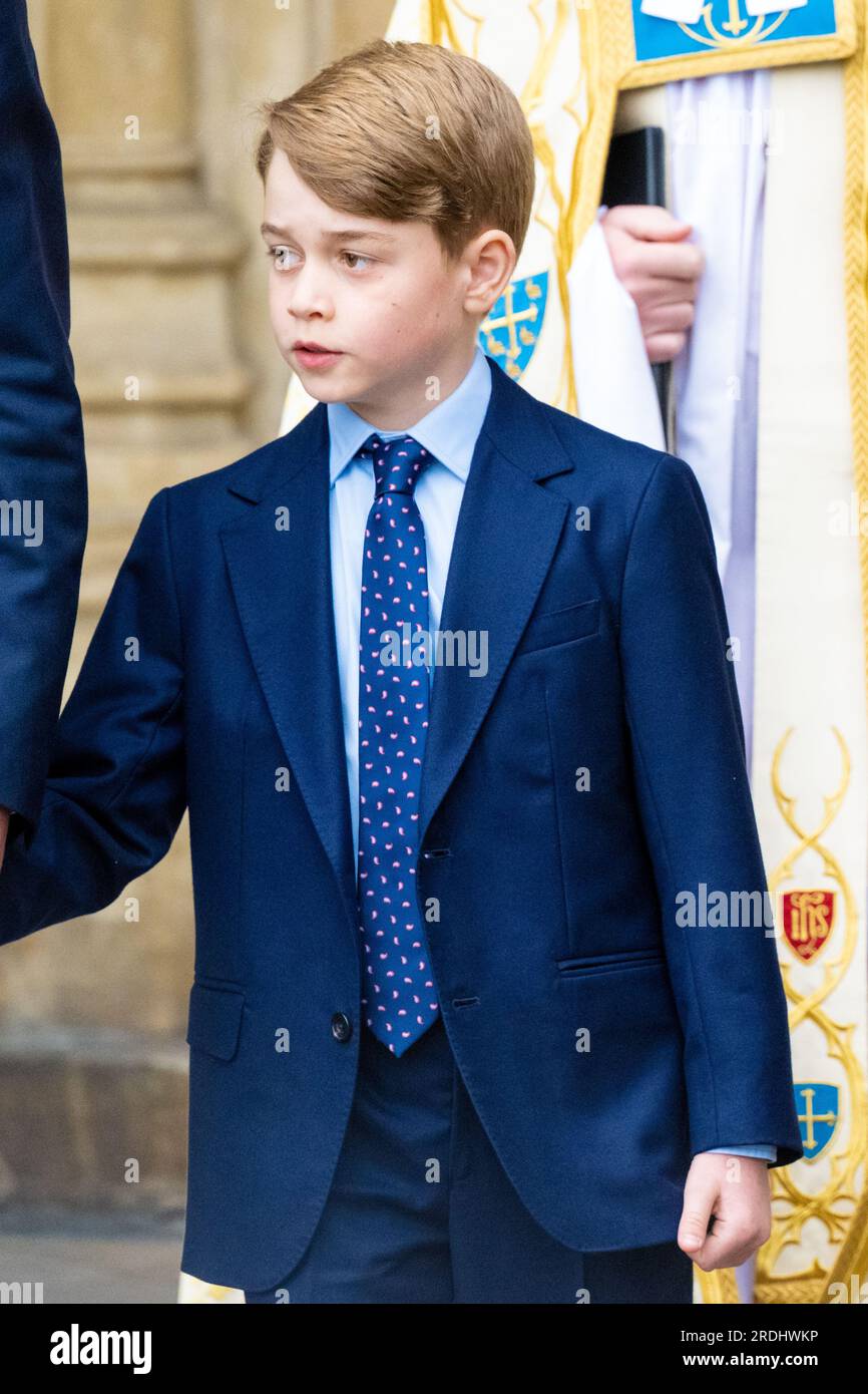 London, UK. 29th Mar, 2022. Prince George celebrates his tenth birthday ...