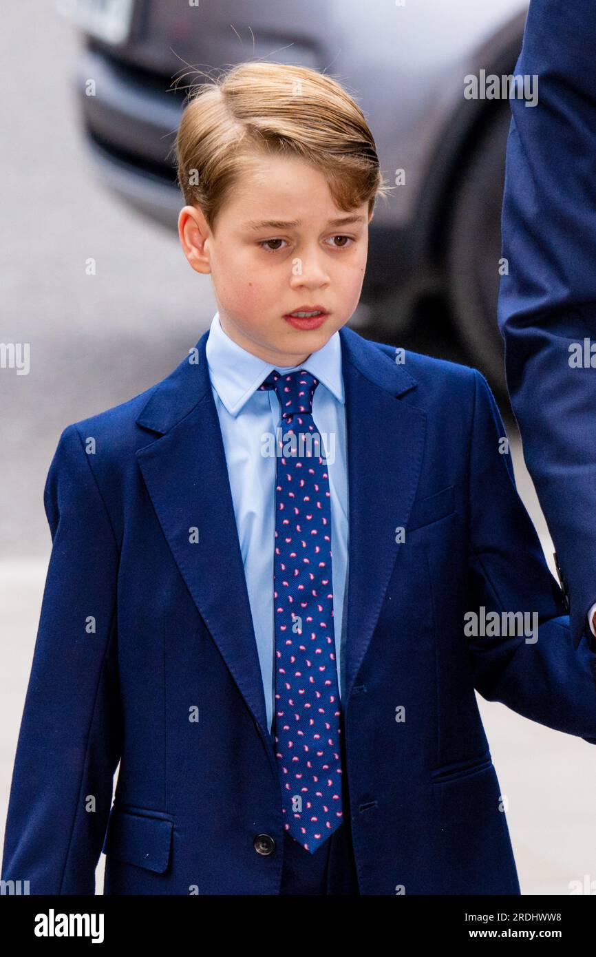 London, UK. 29th Mar, 2022. Prince George celebrates his tenth birthday ...