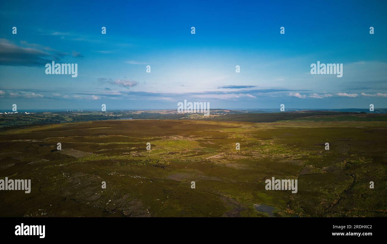 Beautiful sunset taken in North Yorkshire Stock Photo - Alamy