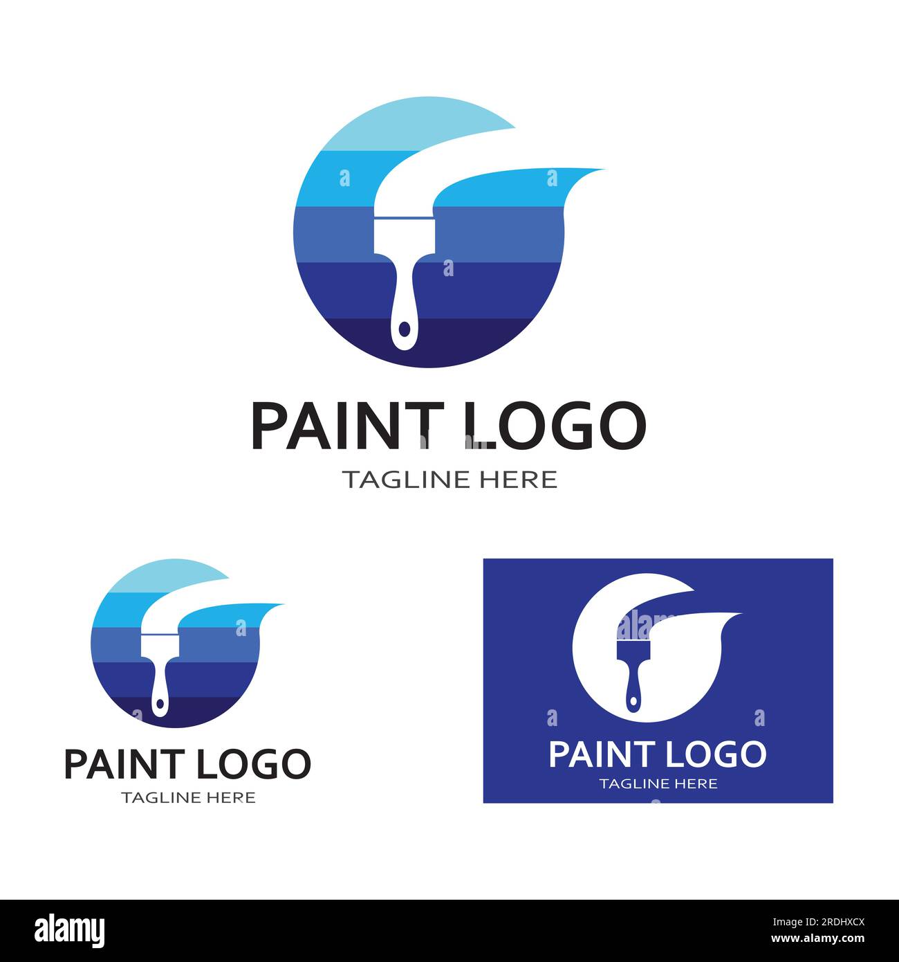 Paint Logo vector icon illustration Stock Vector Image & Art - Alamy