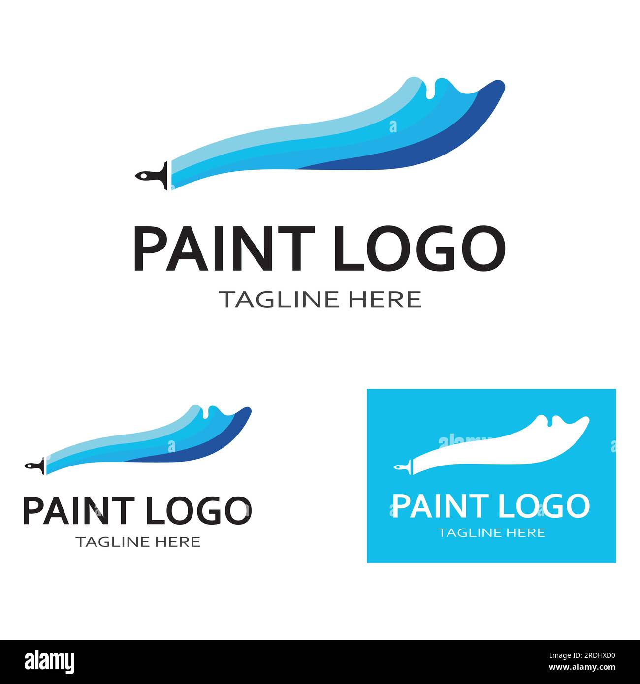 Paint Logo vector icon illustration Stock Vector Image & Art - Alamy