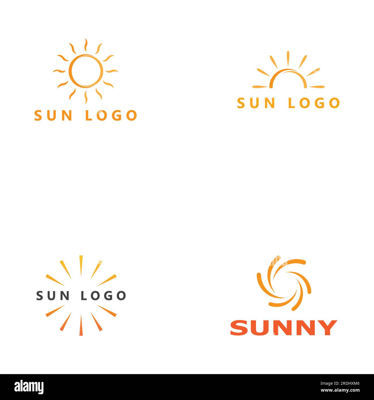 Sun Vector illustration Icon Logo Template design Stock Vector Image ...