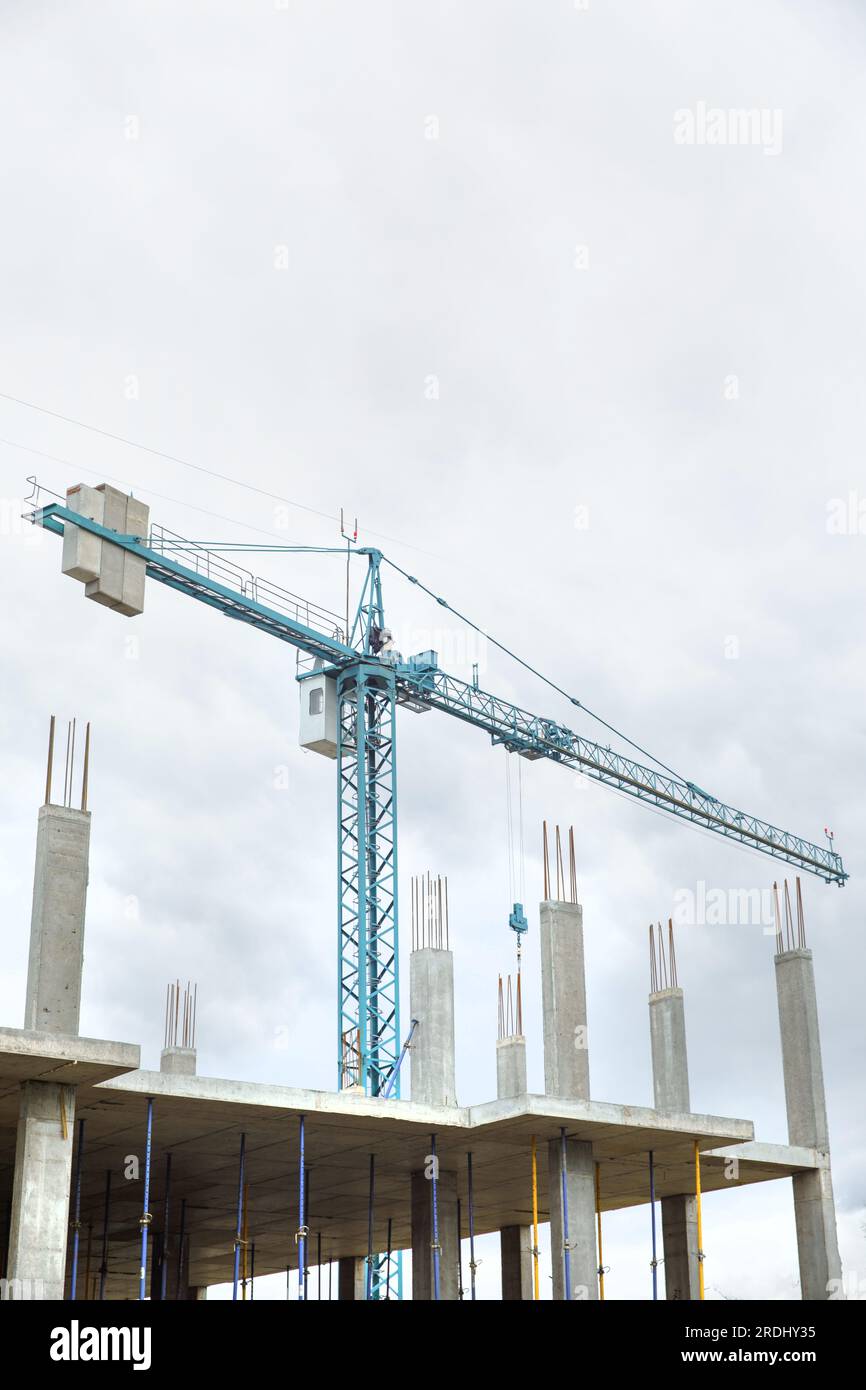 Construction project, unfinished construction, building works, Building ...