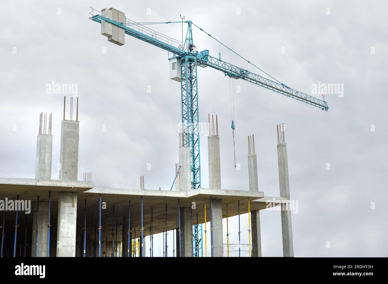 Construction project, unfinished construction, building works, Building ...