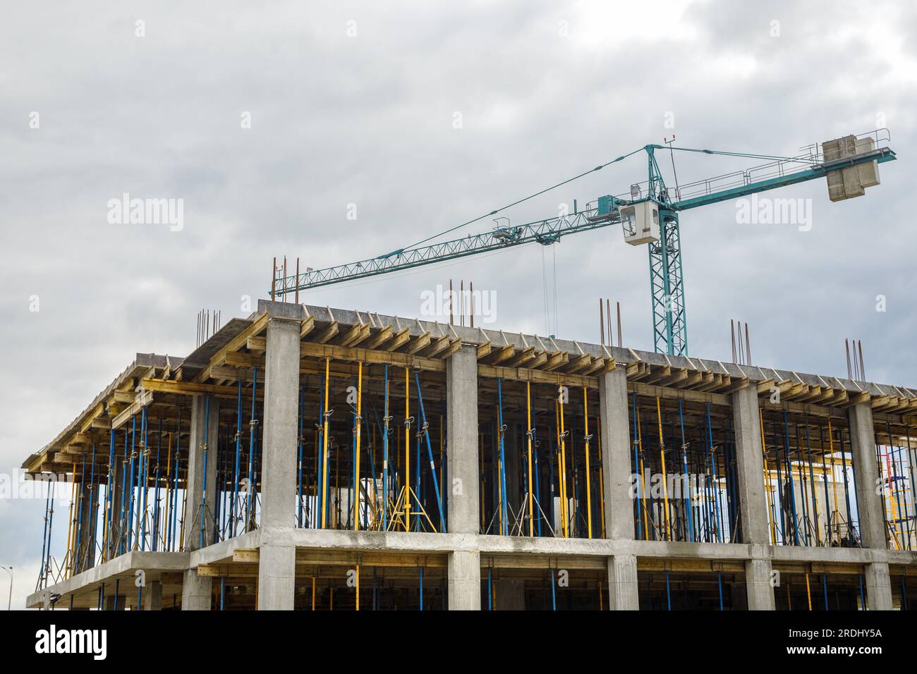 Construction project, unfinished construction, building works, Building ...