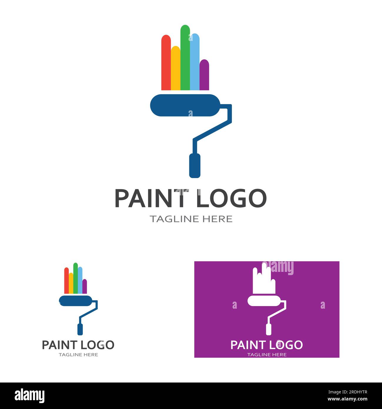 Paint Logo vector icon illustration Stock Vector Image & Art - Alamy
