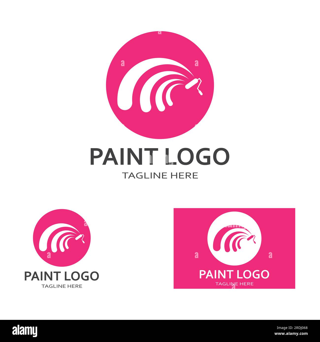 Paint Logo vector icon illustration Stock Vector Image & Art - Alamy