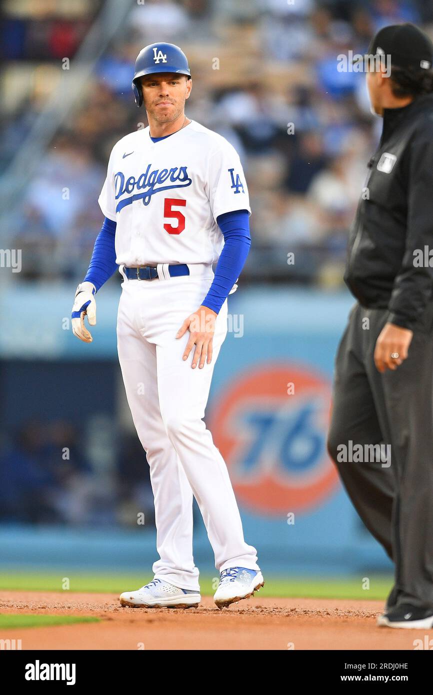 LOS ANGELES, CA - JULY 05: Los Angeles Dodgers first baseman Freddie ...