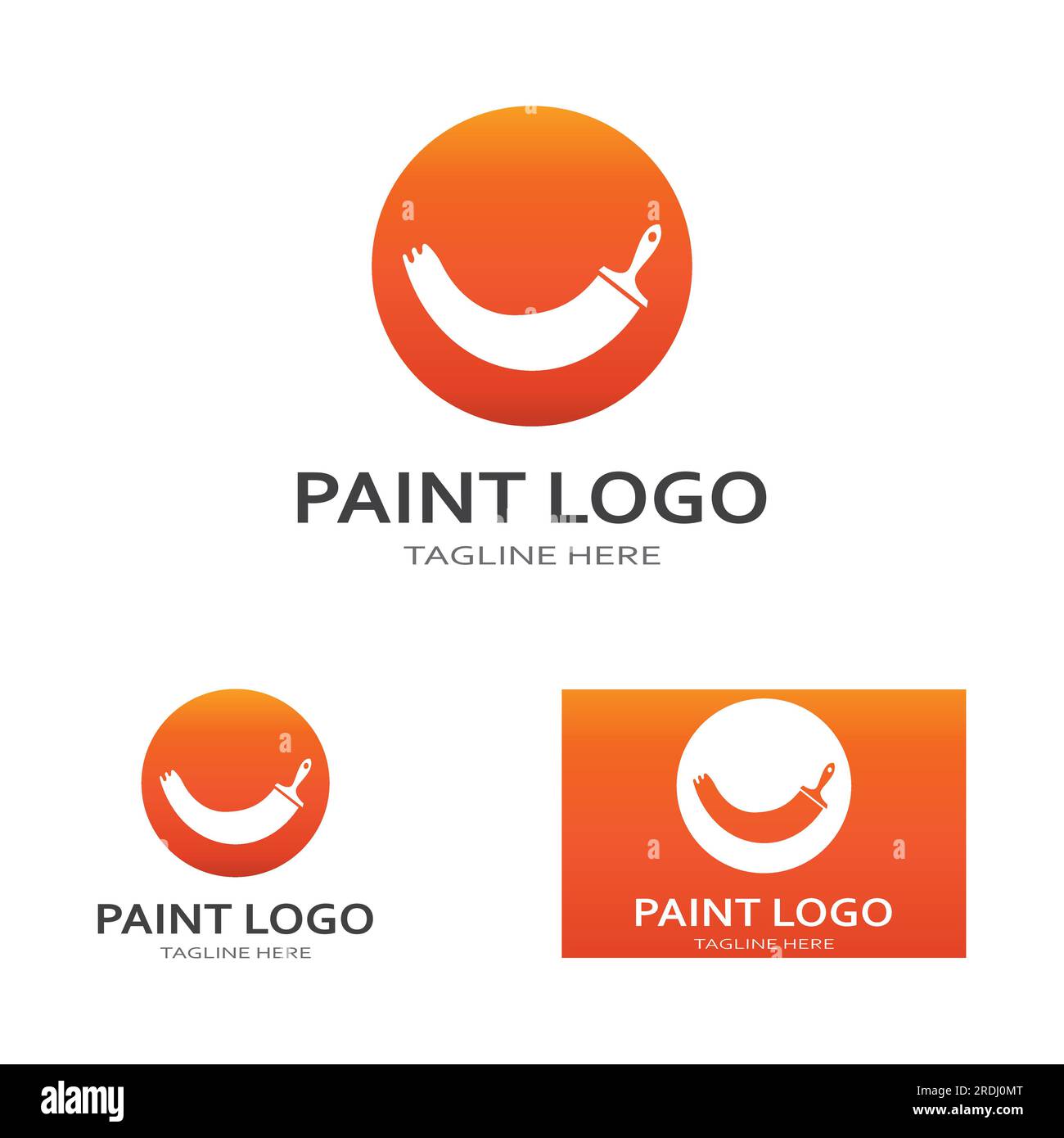 Paint Logo vector icon illustration Stock Vector Image & Art - Alamy