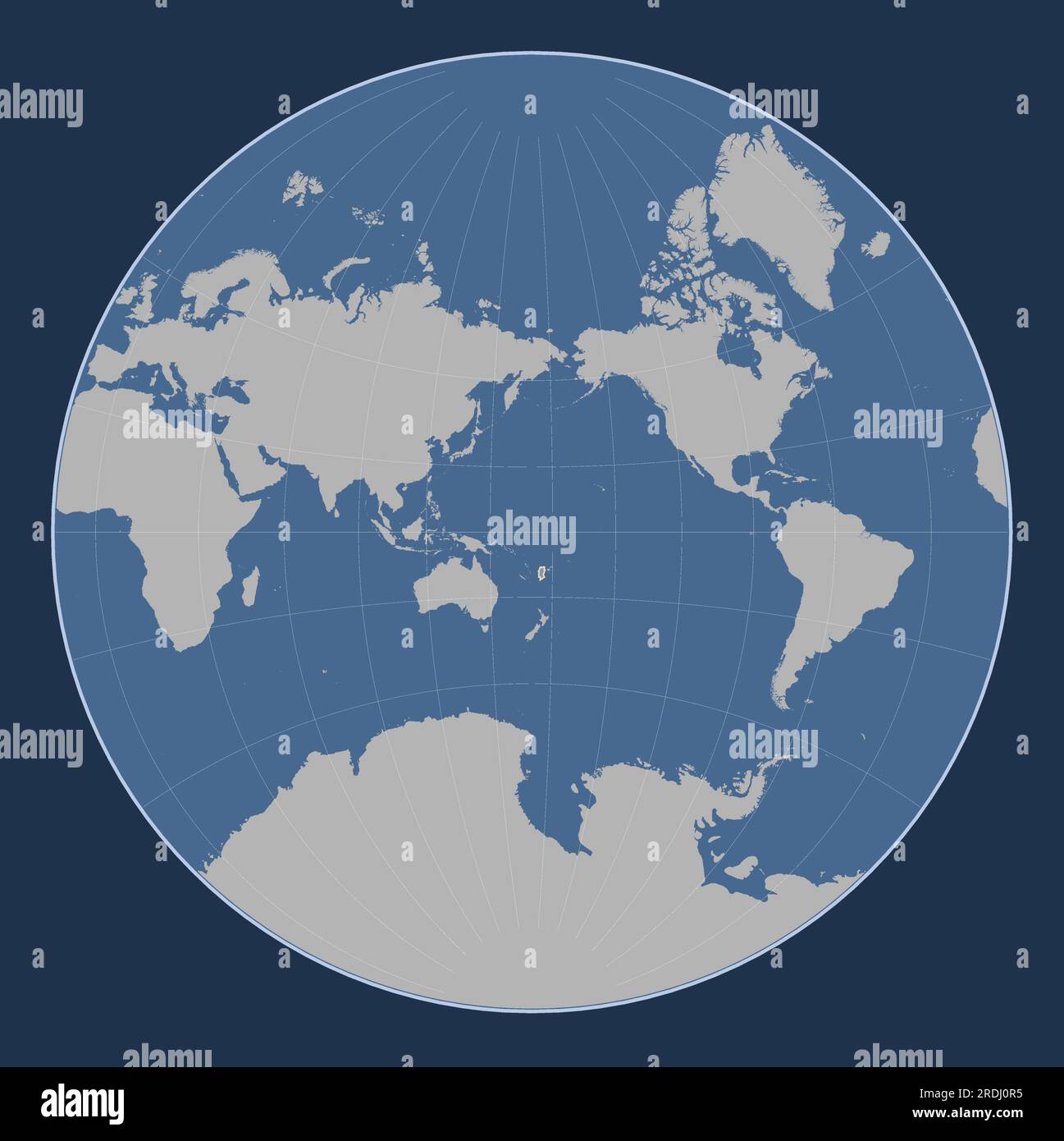 Shape Of The Conway Reef Tectonic Plate On The Solid Contour Map In The Lagrange Projection