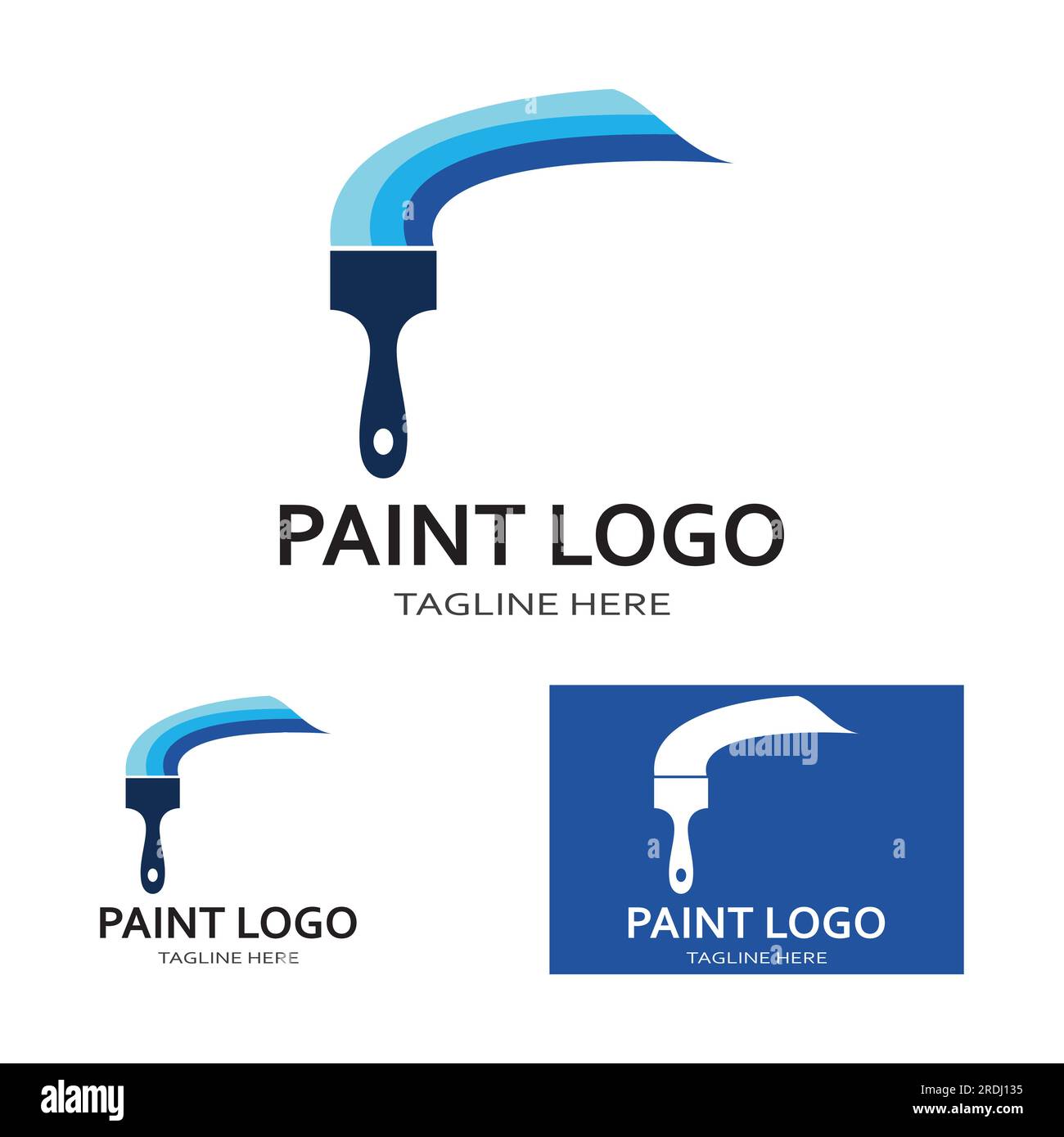 Paint Logo vector icon illustration Stock Vector Image & Art - Alamy