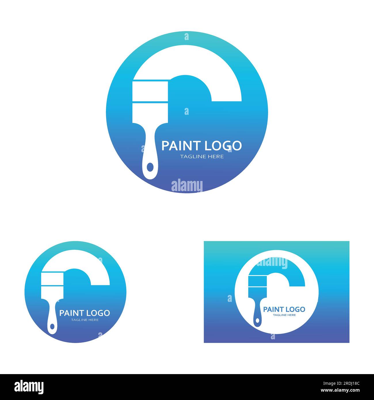 Paint Logo vector icon illustration Stock Vector Image & Art - Alamy