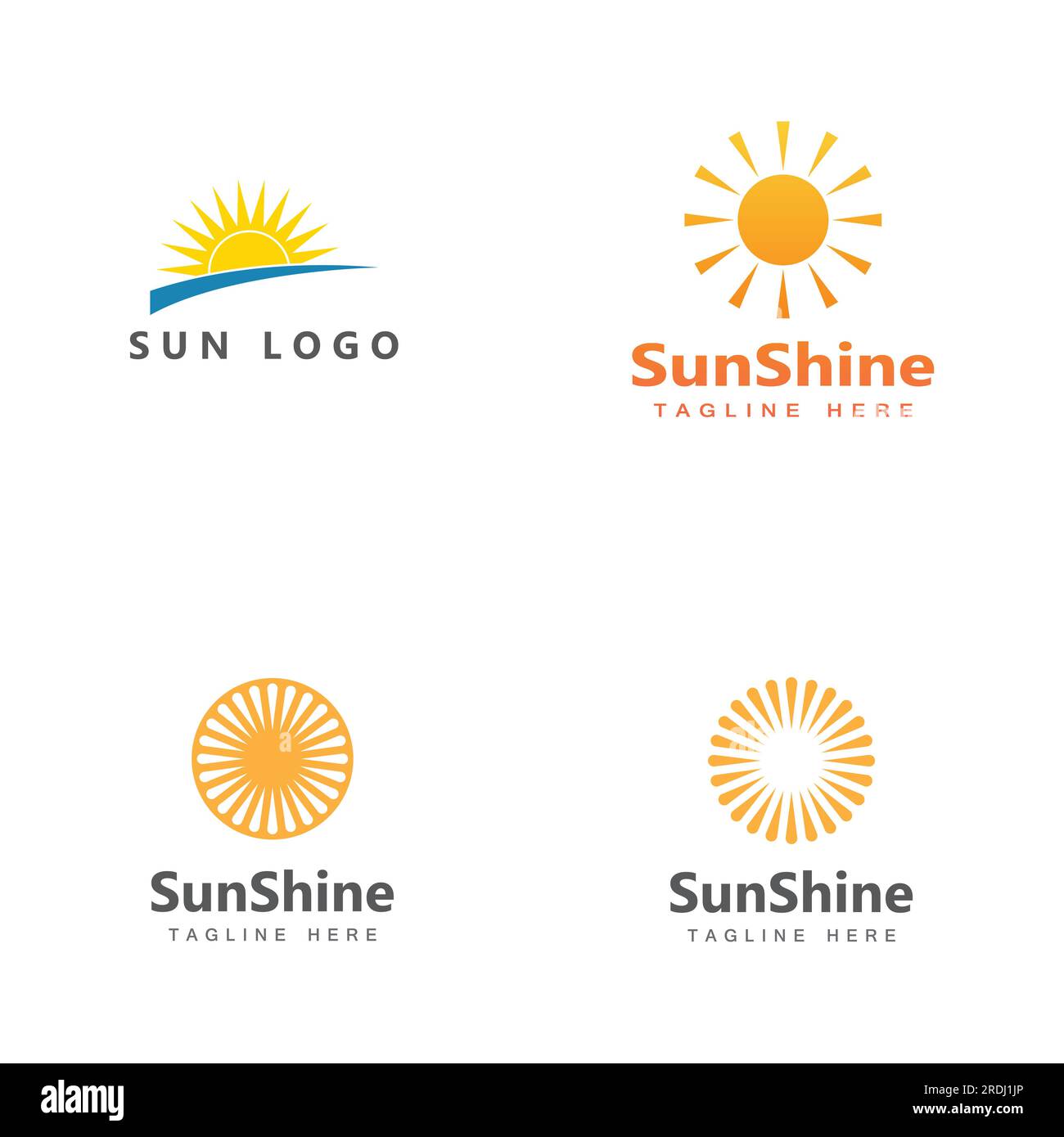 Sun Vector illustration Icon Logo Template design Stock Vector Image ...