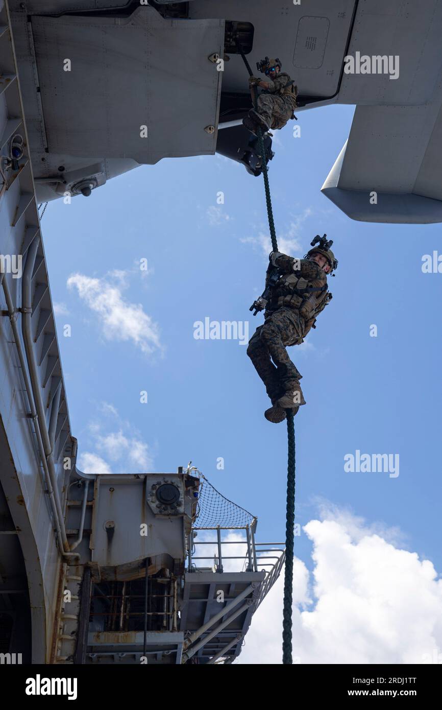 U.S. Marines with the Maritime Special Purpose Force, 26th Marine ...