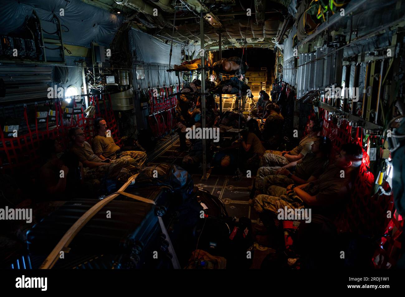 Airmen assigned to the 315th Aeromedical Evacuation Squadron and 60th ...