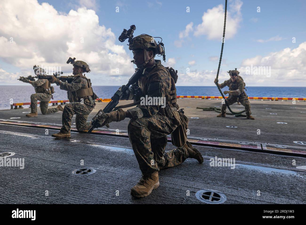 U.S. Marines with the Maritime Special Purpose Force, 26th Marine ...