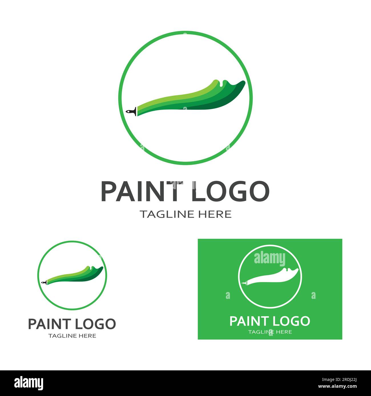 Paint Logo vector icon illustration Stock Vector Image & Art - Alamy