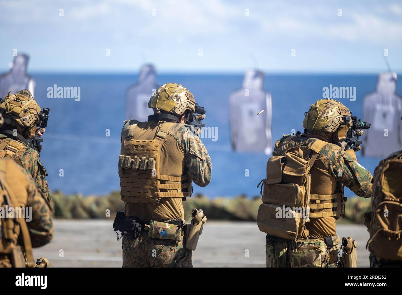 ATLANTIC OCEAN (July 19, 2023) Marines with the Maritime Special ...