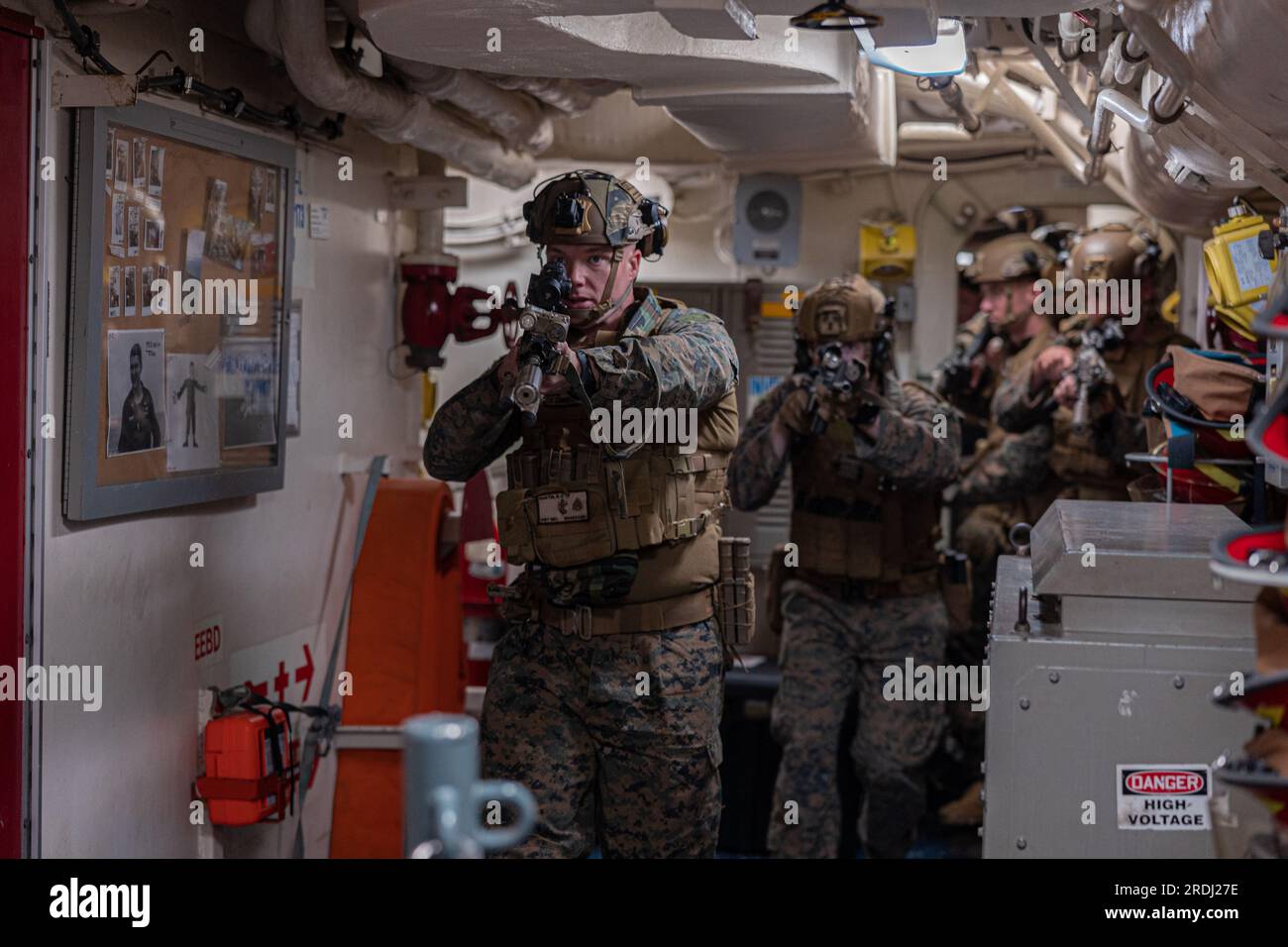 U.S. Marine Corps Pfc. Santos Hernandez, an infantry Marine with ...