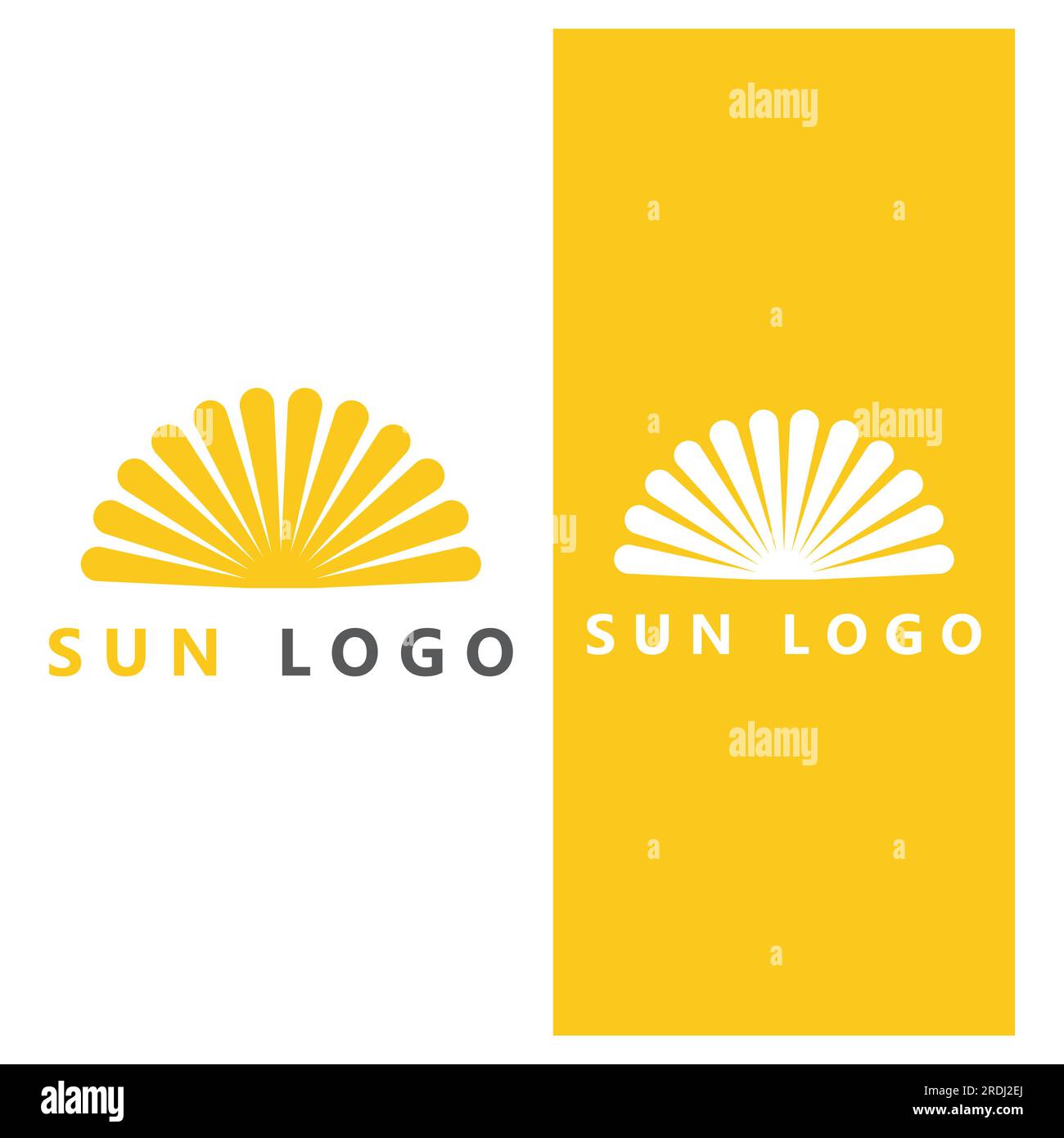 Sun Vector illustration Icon Logo Template design Stock Vector Image ...