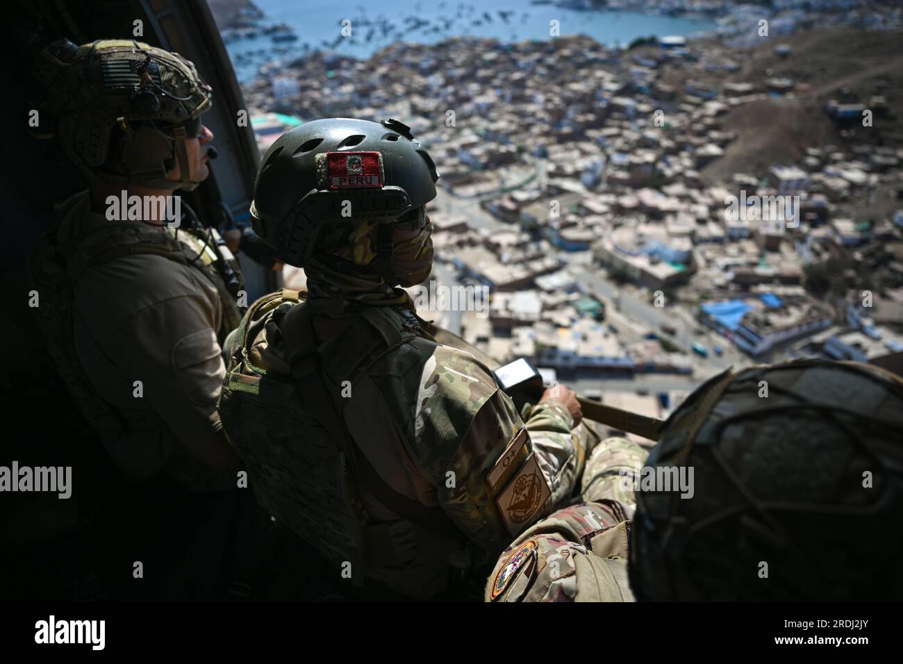 U.S. Air Force Special Warfare operators assigned to the Kentucky Air ...