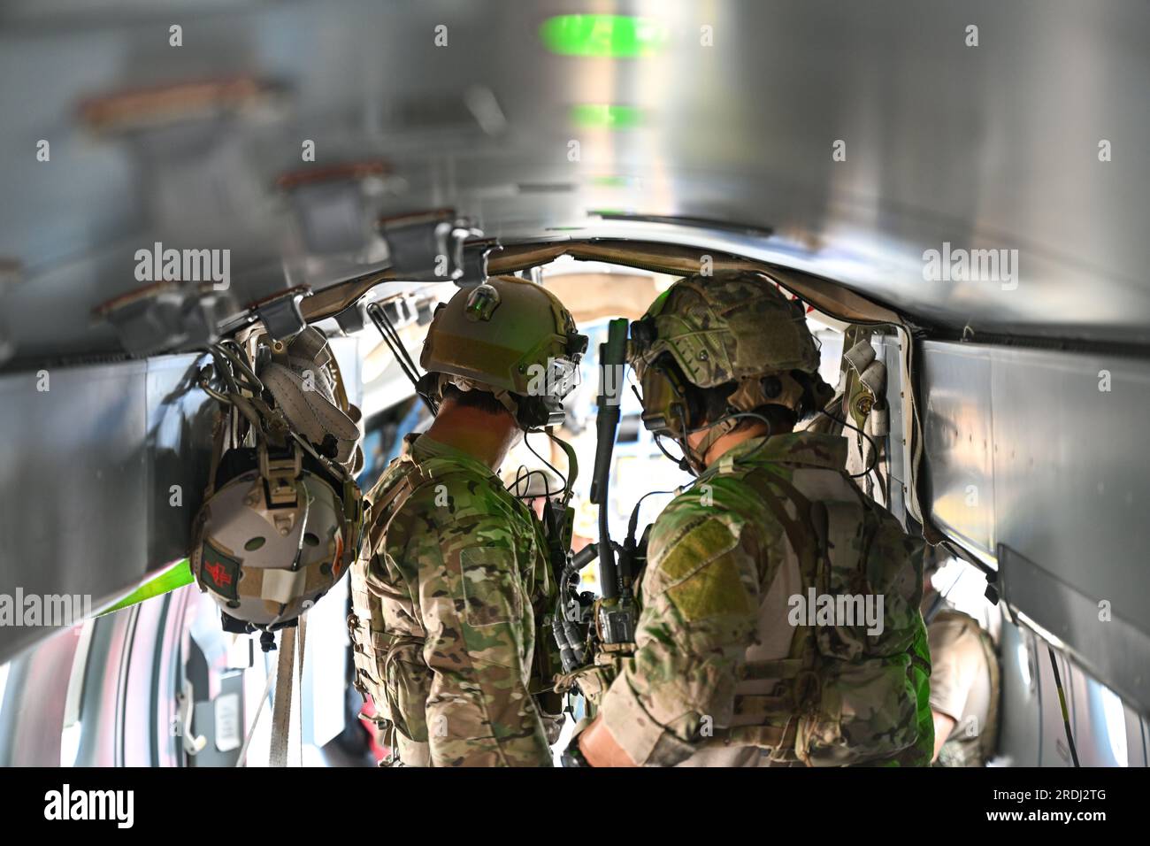 U.S. Air Force Special Warfare operators assigned to the Kentucky Air ...
