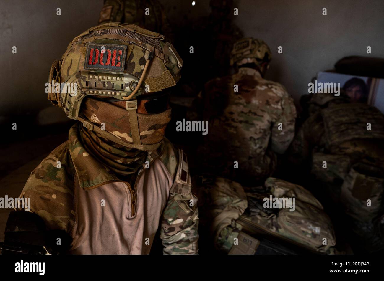 U.S. Air Force Special Warfare operators assigned to the Kentucky Air ...