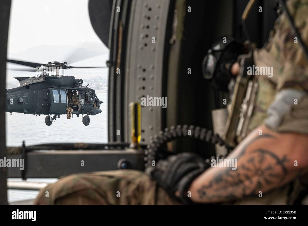 U.S. Air Force Special Warfare operators assigned to the Kentucky Air ...