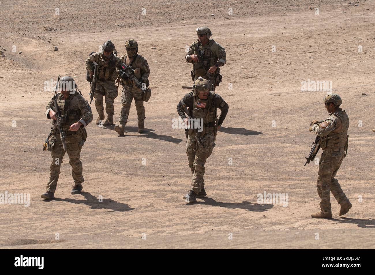 U.S. Air Force Special Warfare operators assigned to the Kentucky Air ...