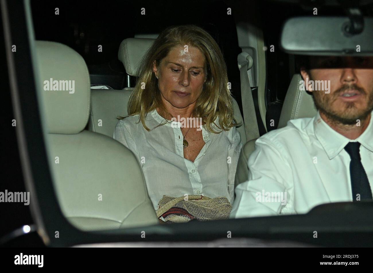 María Chavarri leaves La Paz Mortuary after saying goodbye to Marta ...