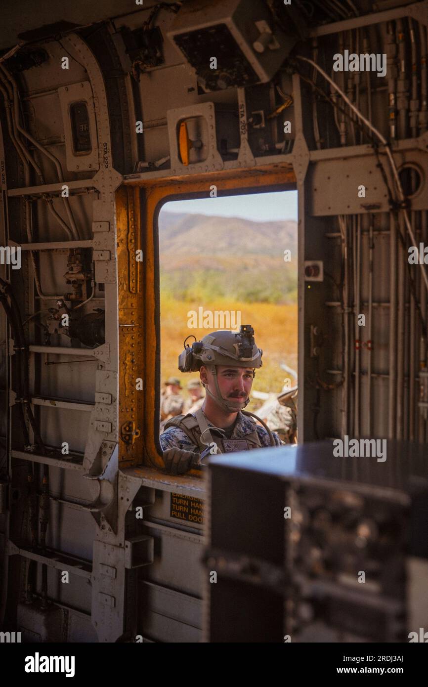 U.S. Marine Corps Cpl. Jacob Clay, a vehicle driver assigned to Weapons ...