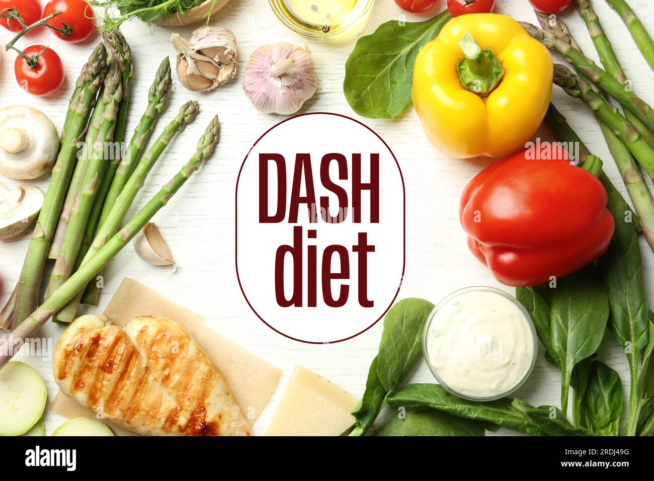 Dash diet menu hi-res stock photography and images - Alamy