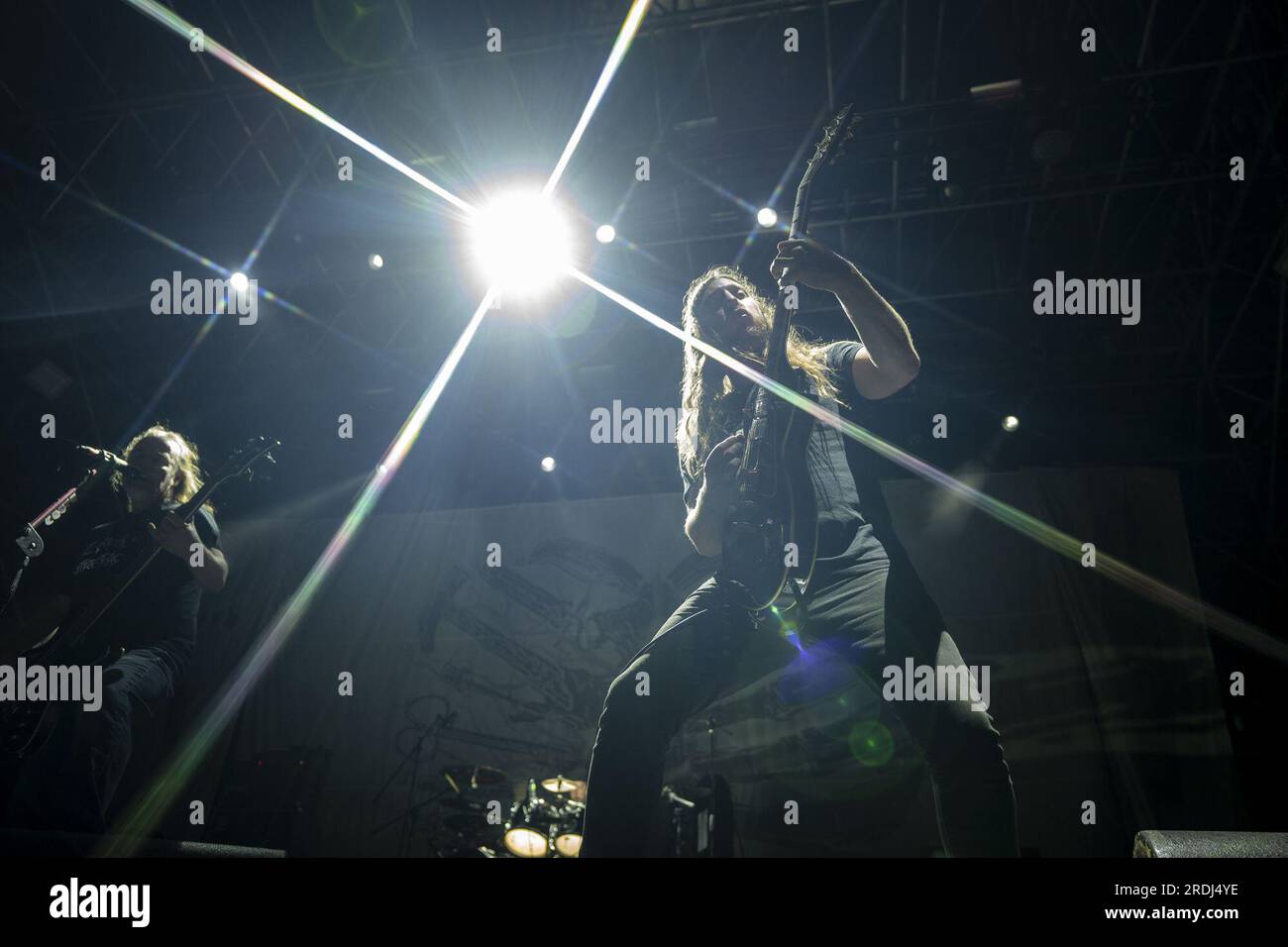 Rome, Italy. 21st July, 2023. Rock in Roma - Ippodromo Capannelle, Carcass, Candlemass Novembre ...